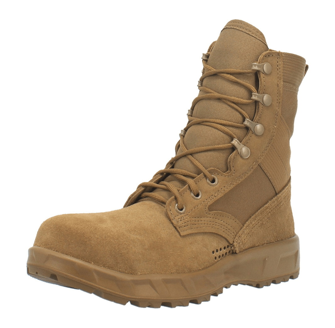 MCRAE T2 Ultra Light Hot Weather Steel-Toe Leather Military Boots 8389 ...